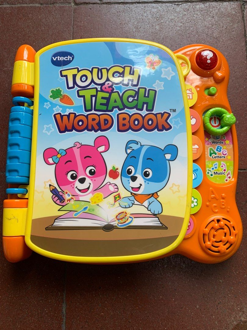 Vtech Touch & Teach Word Book, Hobbies & Toys, Toys & Games on Carousell