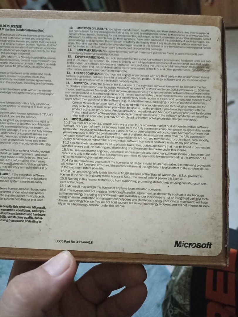 OG MS Windows Home Edition SP 2 Installer, Hobbies & Toys, Music ...