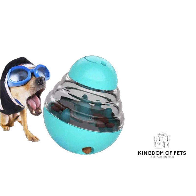 Wobble Interactive Dog Toy | Food dispenser & Treats dispenser, Pet ...