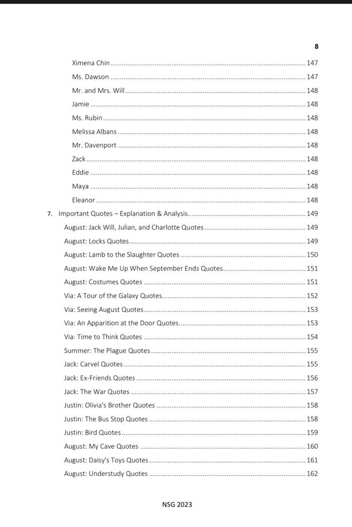 WONDER BY R. J. PALACIO GCE O LEVEL LOWER SECONDARY SEC 1 SEC 2 ...