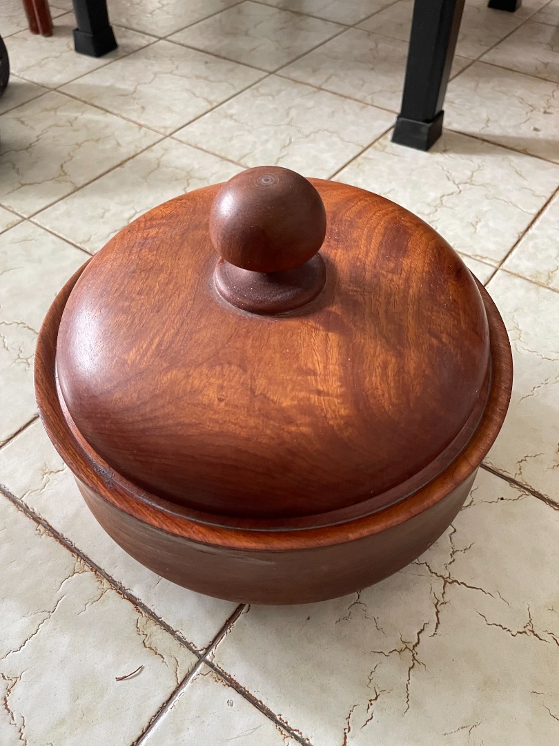wood container, Furniture & Home Living, Bathroom & Kitchen Fixtures on ...