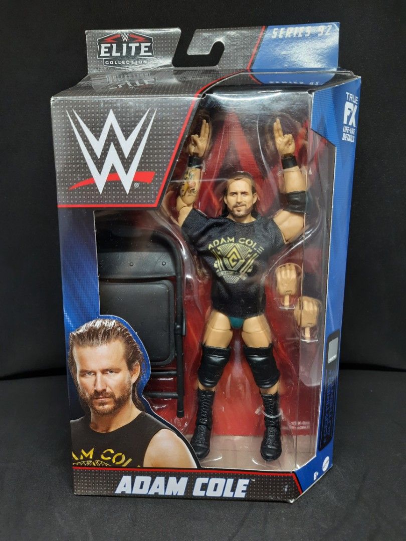 WWE Elite 92 Adam Cole, Hobbies & Toys, Toys & Games on Carousell