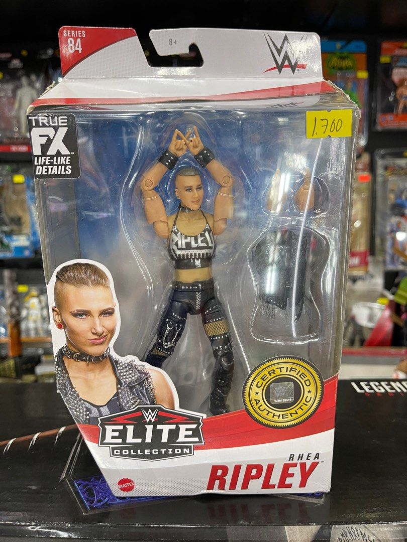WWE Mattel Elite Rhea Ripley, Hobbies & Toys, Toys & Games on Carousell