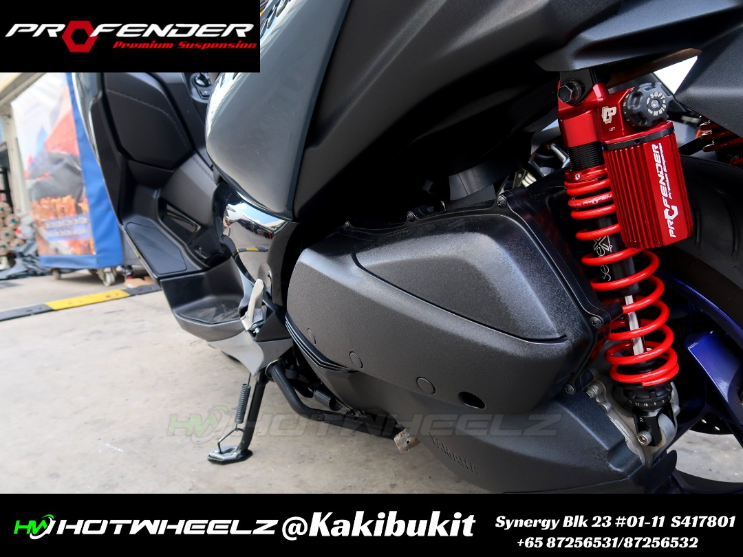 YAMAHA XMAX-PROFENDER X-SERIES SUSPENSION, Motorcycles, Motorcycle ...