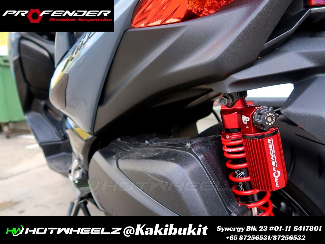 YAMAHA XMAX-PROFENDER X-SERIES SUSPENSION, Motorcycles, Motorcycle ...