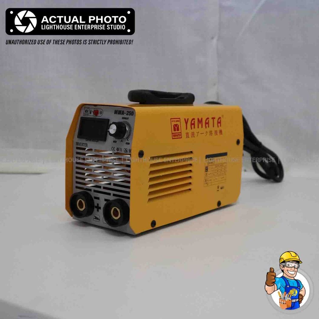 YAMATA Japan MMA ARC 250A IGBT Inverter Welding Machine Set with Hard ...