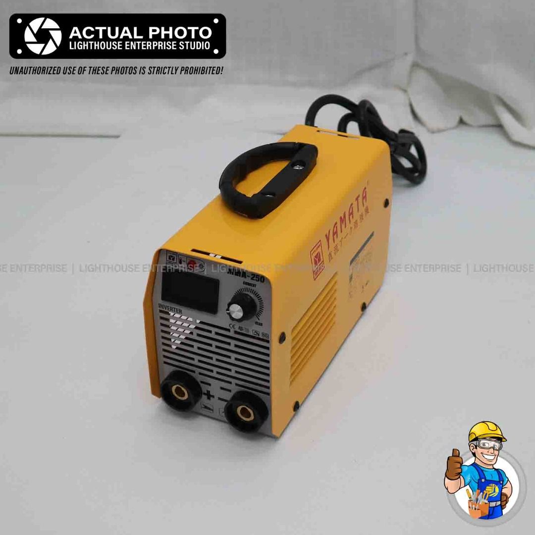 YAMATA Japan MMA ARC 250A IGBT Inverter Welding Machine Set with Hard ...