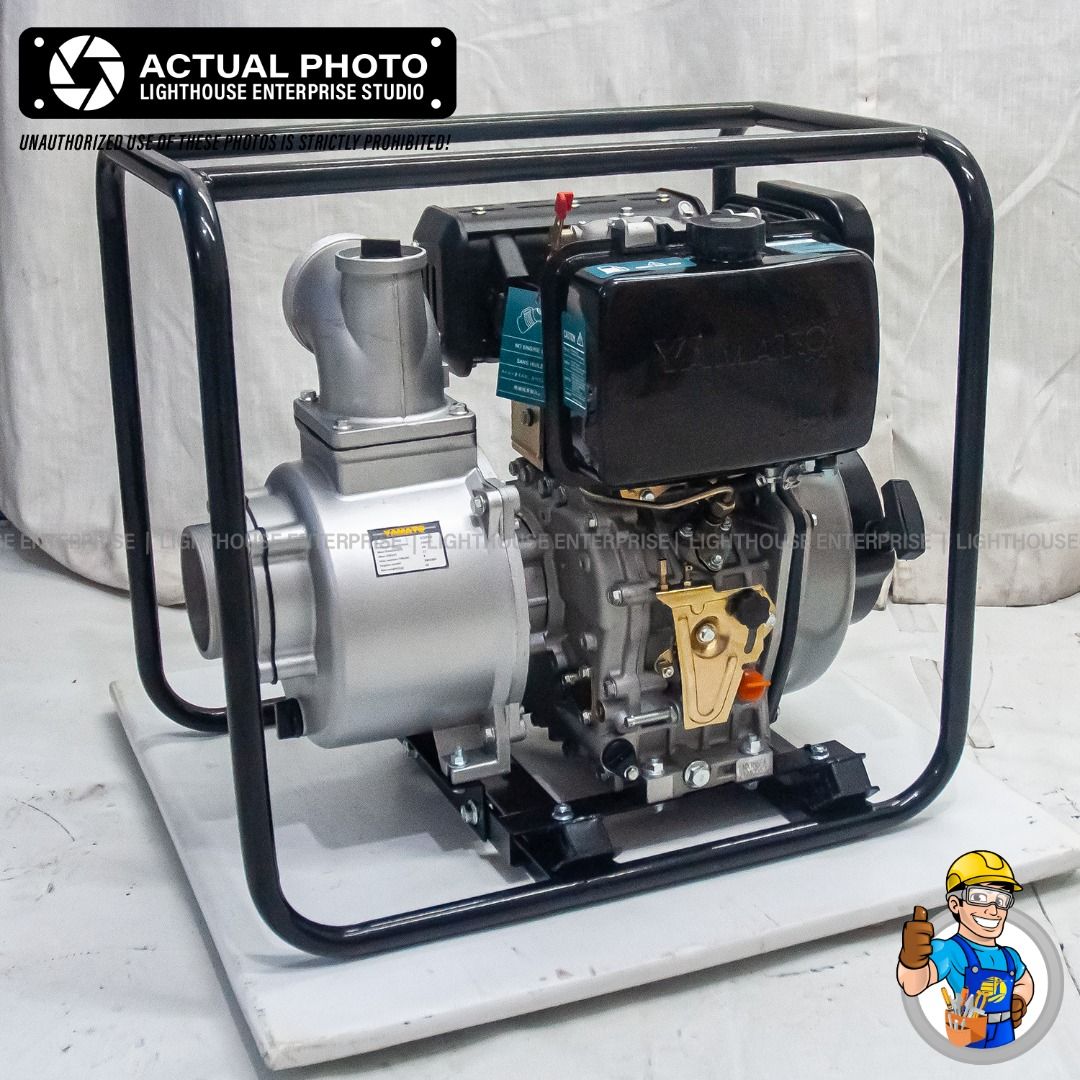 YAMATO 10HP 4x4 Diesel Water Pump (KDP40) *LIGHTHOUSE ENTERPRISE*, Commercial & Industrial ...
