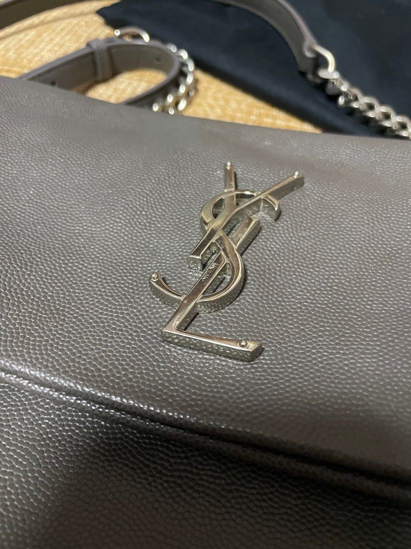 YSL West Hollywood Med Grey, Luxury, Bags & Wallets on Carousell