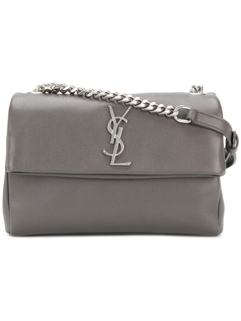 YSL West Hollywood Med Grey, Luxury, Bags & Wallets on Carousell