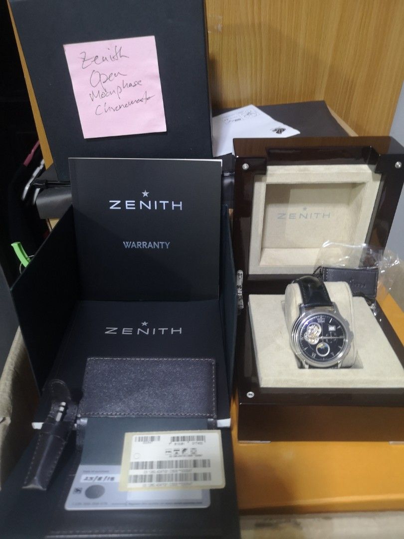 Original Price Was $21K - Full Set 🌟 Zenith Open Heart Grande El ...
