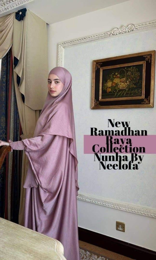 Zulaikha Collection Nunha, Women's Fashion, Muslimah Fashion, Kaftans ...