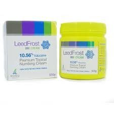 10.56% Lidocaine Leedfrost Premium Topical Anesthesia Cream 500g ...
