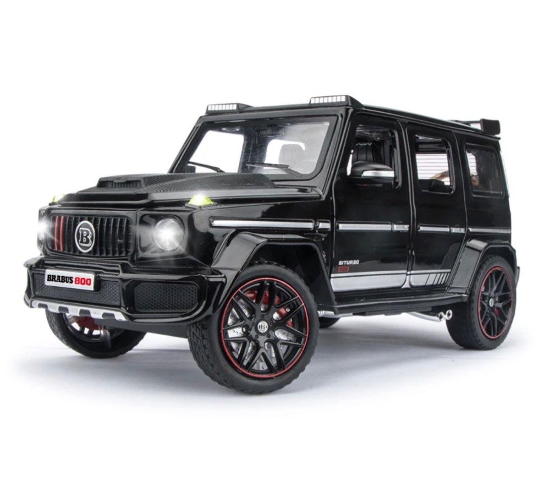 1/24 Benz Brabus G800 Car model fully new, Hobbies & Toys, Toys & Games ...