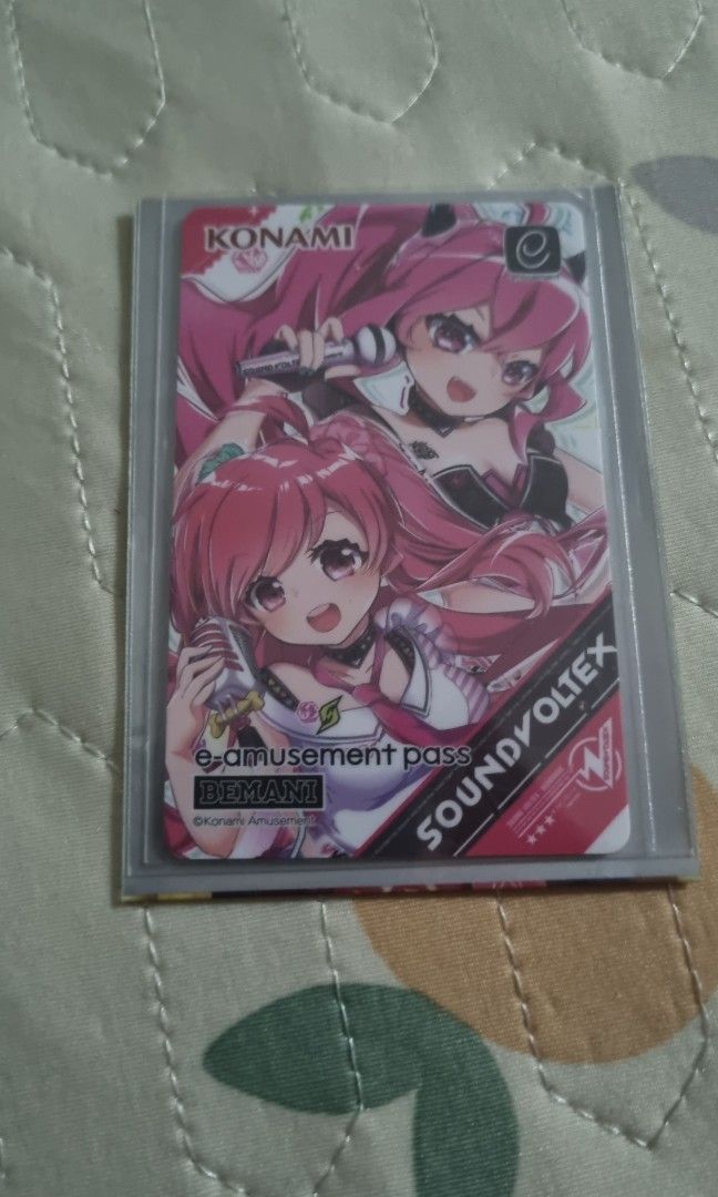 SDVX V limited edition E-PASS card e-amusement-pass, Hobbies & Toys ...