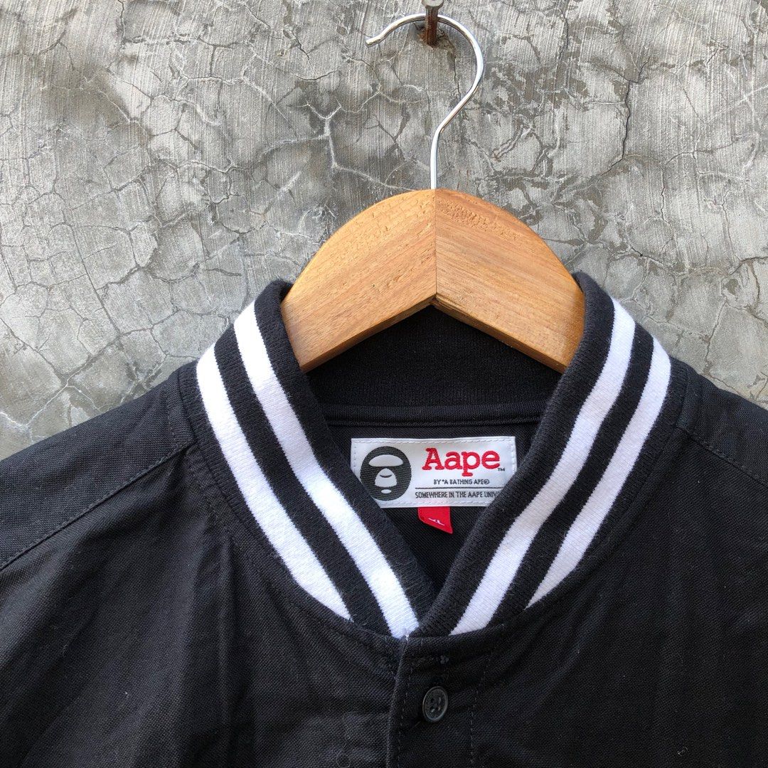 Aape Universe Varsity Jacket, Men's Fashion, Coats, Jackets and ...