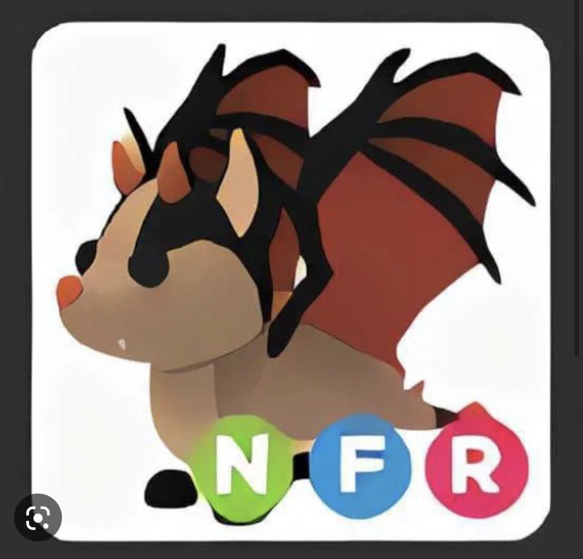 Adopt Me: Neon Bat Dragon, 電子遊戲, 遊戲機配件, 遊戲週邊商品 - Carousell