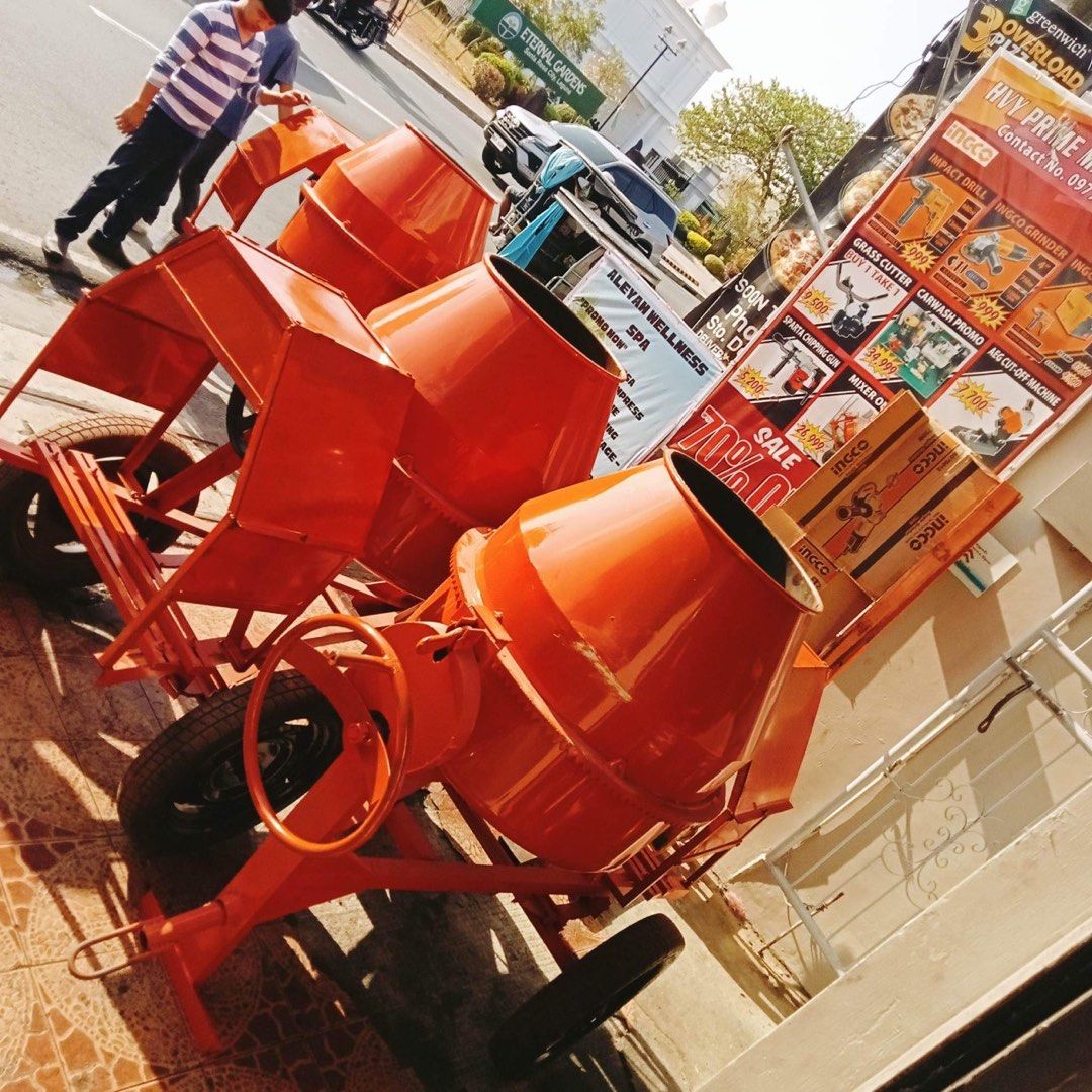 A-Frame One Bagger Cement Mixer, Commercial & Industrial, Construction ...