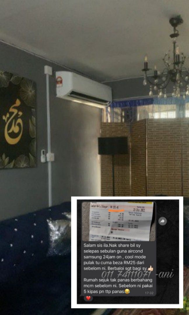 Aircond Sk Magic byr dgn pelan ansuran mudah, TV & Home Appliances, Air ...