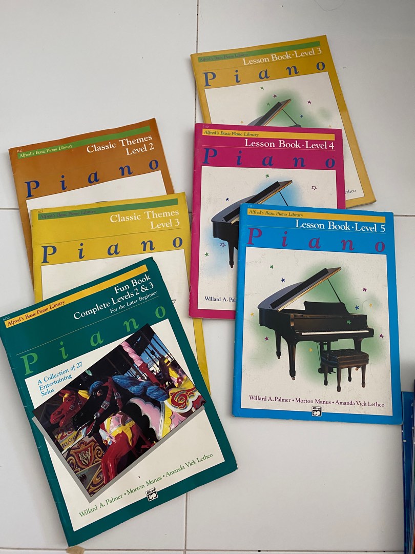 Alfred’s Basic Piano Library, Hobbies & Toys, Music & Media, Music ...