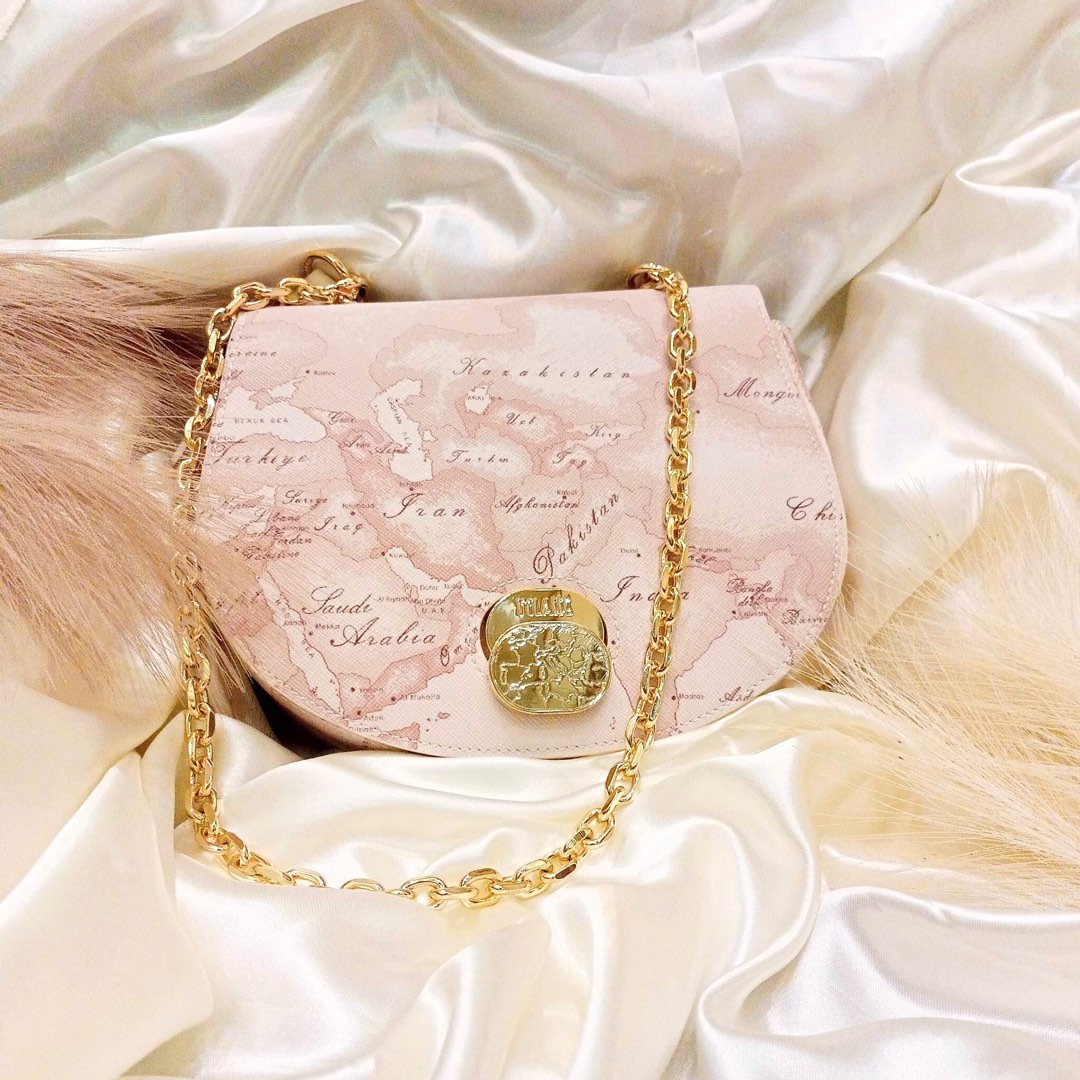 Alviero Sling Bag Limited Pink, Luxury, Bags & Wallets on Carousell