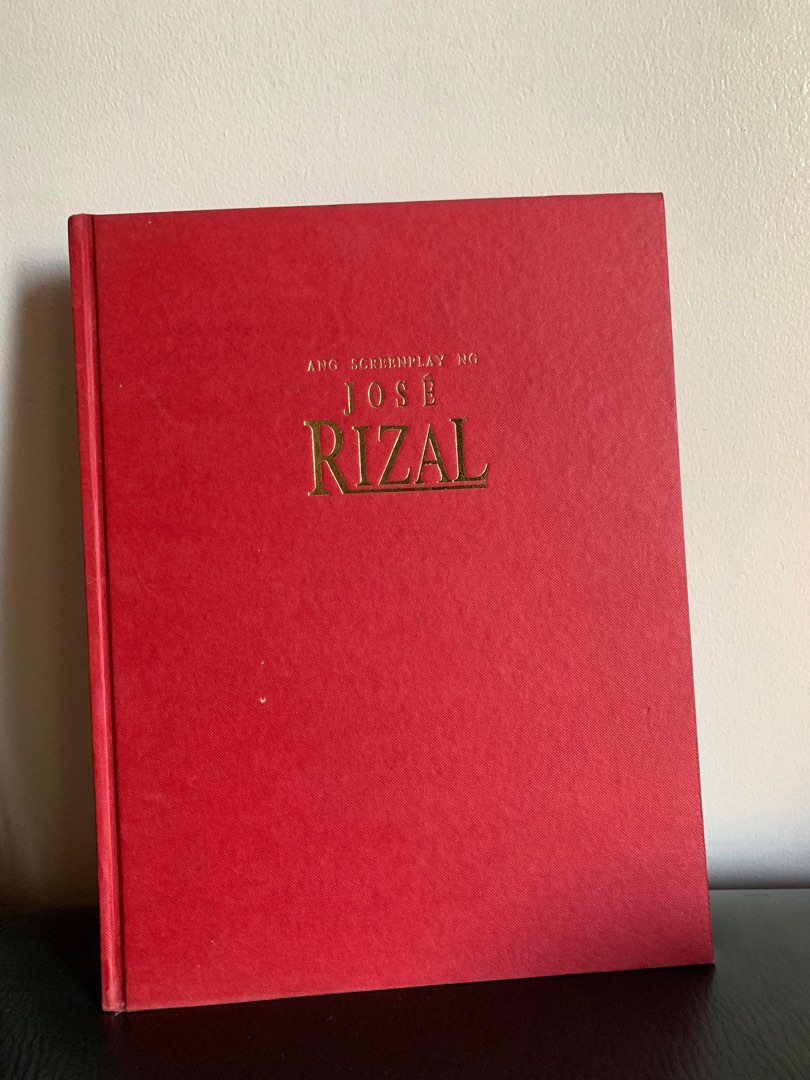 Ang Screenplay Ng José Rizal Hardcover, Hobbies & Toys, Books ...