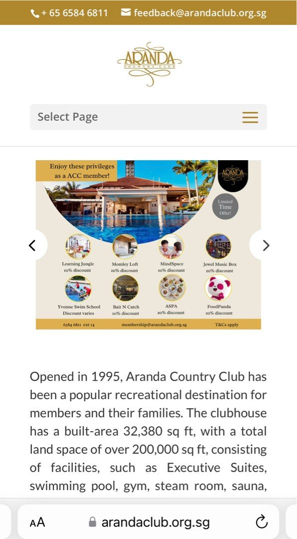 Aranda Country Club Membership, Health & Nutrition, Health Supplements ...