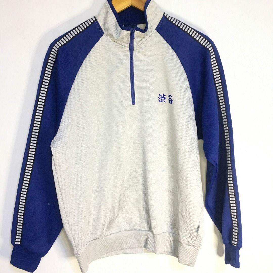 ASICS Half-Zip Track Jacket, Men's Fashion, Coats, Jackets and ...