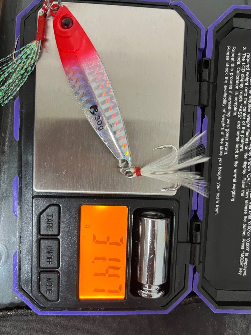 Assorted Metal jigs 10g/20g/30g, Sports Equipment, Fishing on Carousell