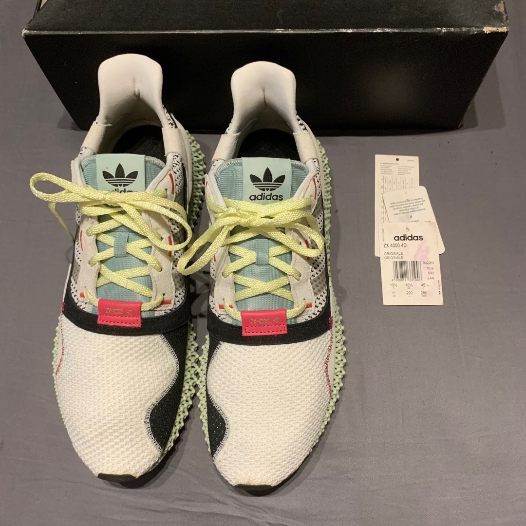 Authentic ADIDAS ZX 4000 4D, Men's Fashion, Footwear, Sneakers on Carousell