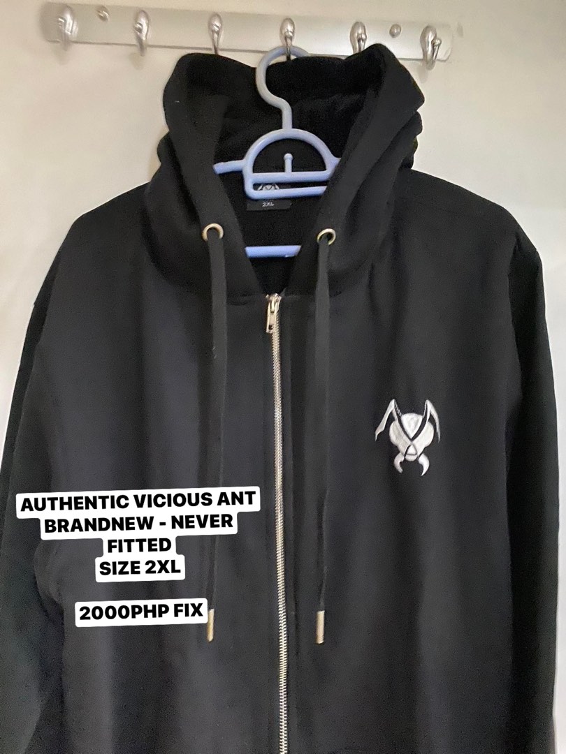 AUTHENTIC VICIOUS ANT FULL ZIP HOODIE on Carousell