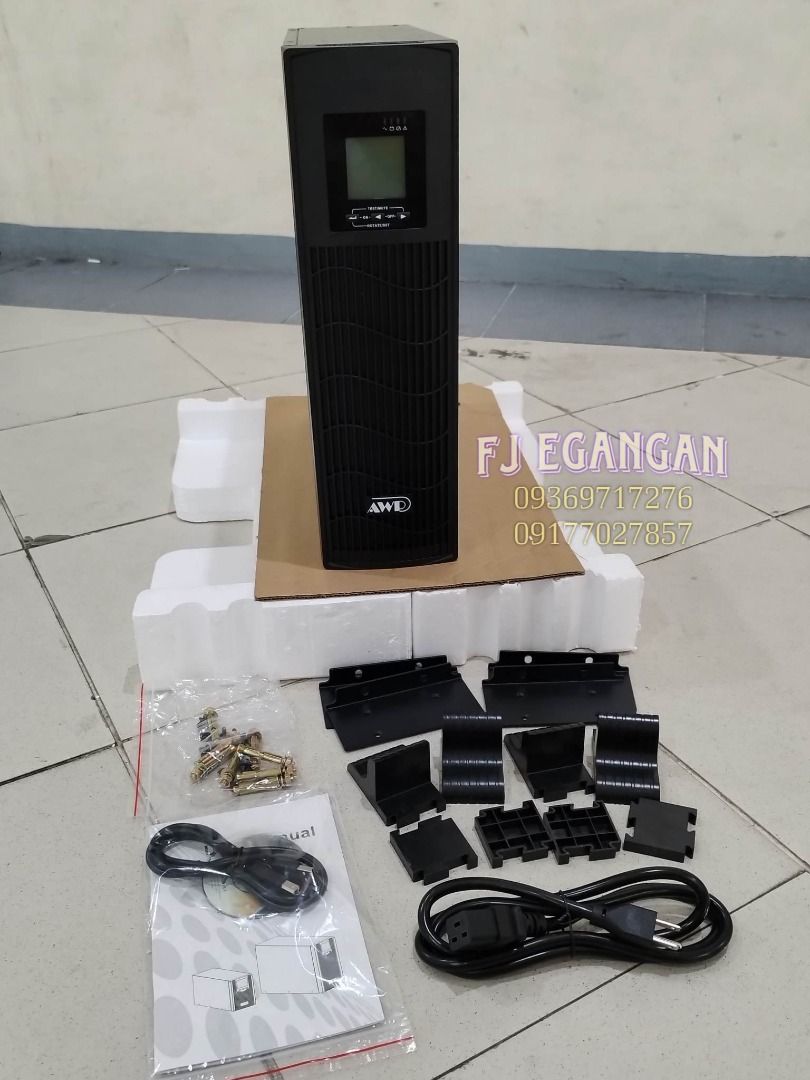 AWP ARC3000RT 3KVA/2400W Line Interactive | AWP 3000VA Rackmount Type ...