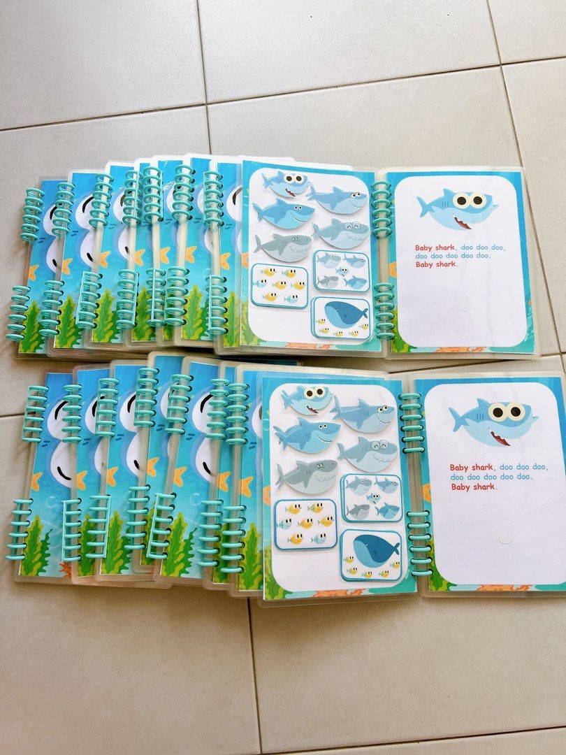 Baby Shark Busy Book / Busy book / Baby Shark, Hobbies & Toys, Books ...