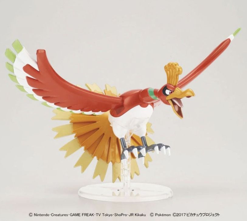 Bandai Japan Pokemon Plastic Model Collection No.05 Ho-Oh Model kit ...