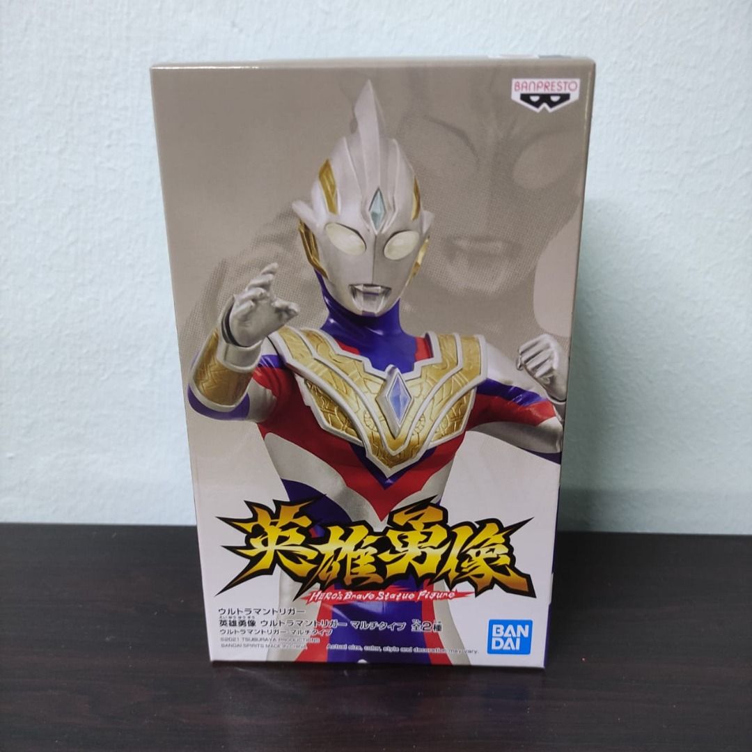 Banpresto Ultraman Trigger Hero's Brave Statue Figure Ultraman Trigger ...