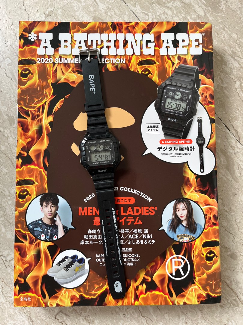 BAPE watch (NEW), Men's Fashion, Watches & Accessories, Watches on ...