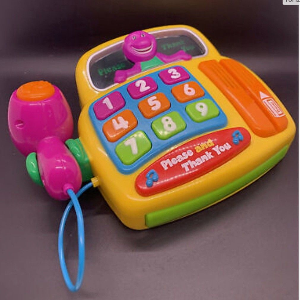 BARNEY & FRIENDS PLEASE AND THANK YOU CASHIER GAME, Hobbies & Toys ...