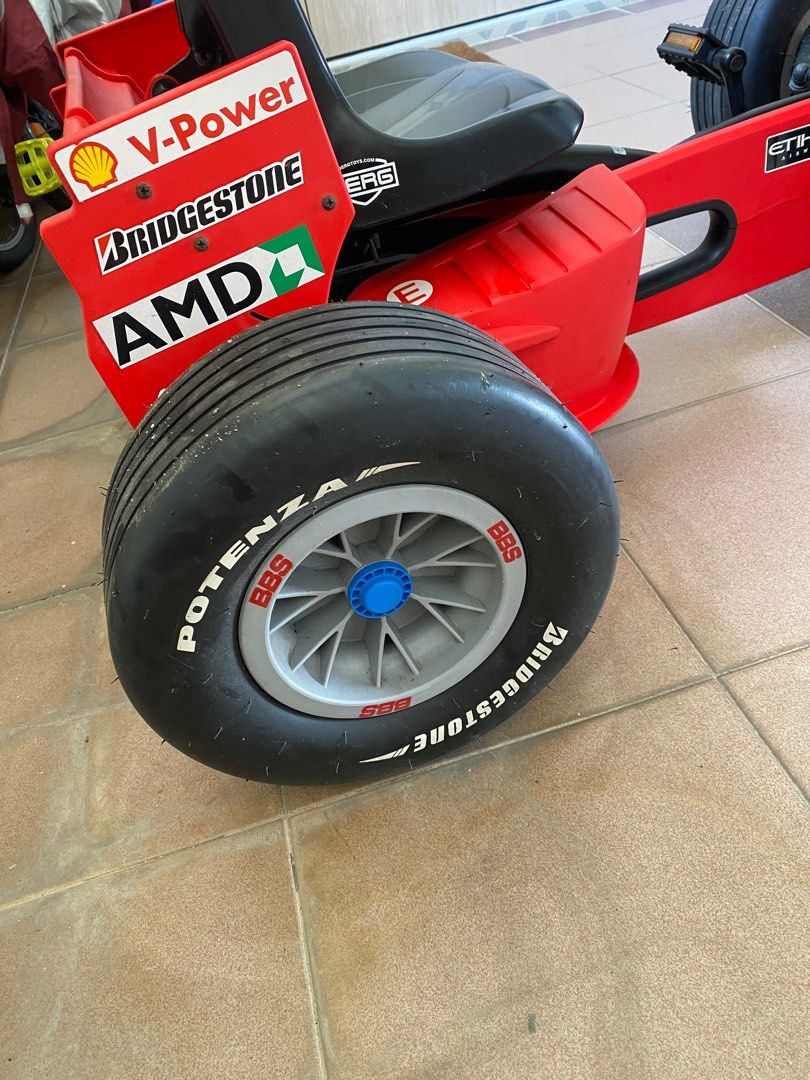 BERG TOYS FERRARI 150 ITALIA PEDAL GO KART, Hobbies & Toys, Toys ...