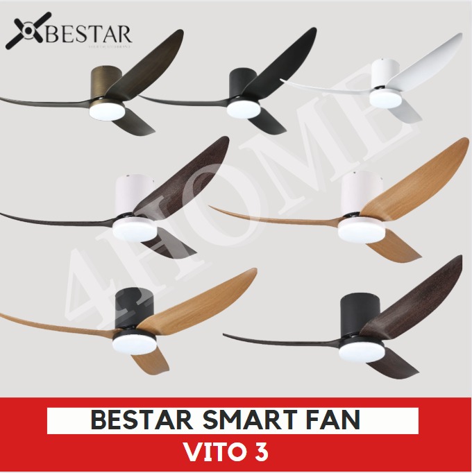 Bestar Vito 3 Smart Ceiling Fan -INSTALLATION SERVICE AVAILABLE ...