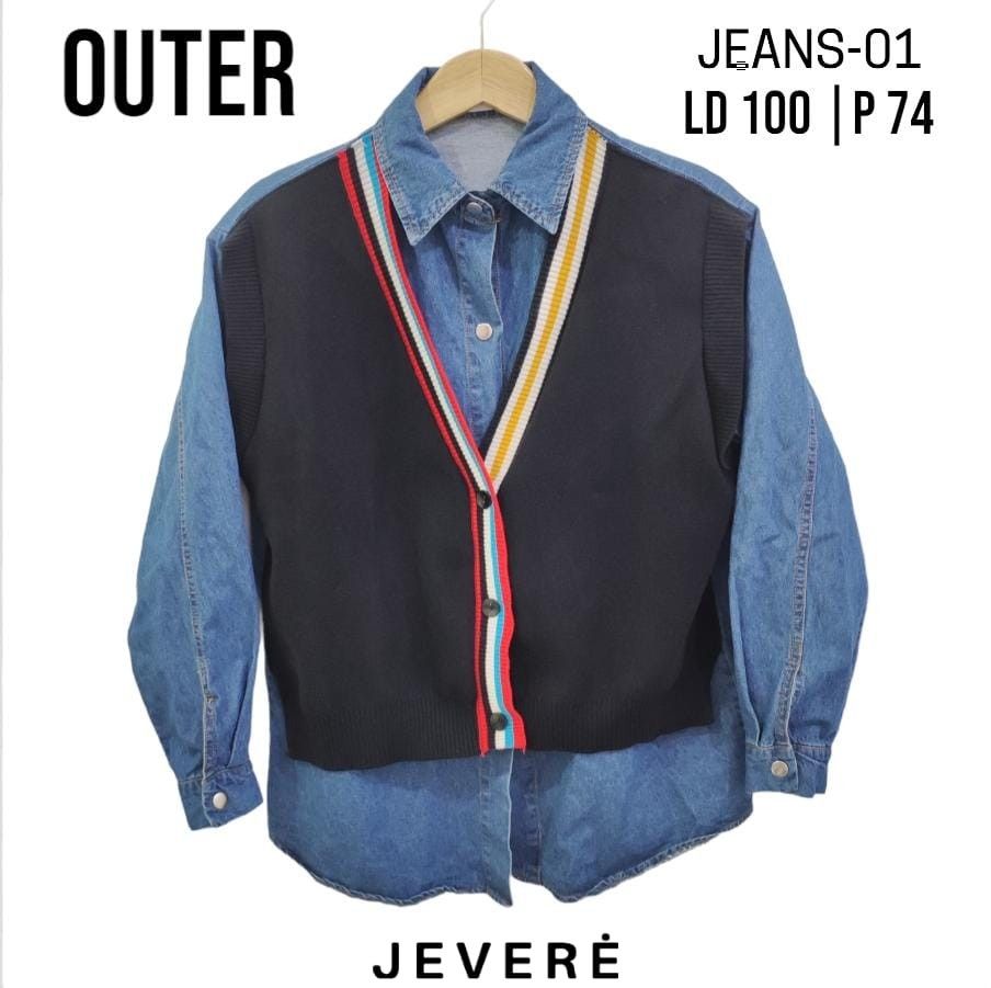 Big Size Outer / Jaket / Luaran kode: Outer Jeans 01- Preloved Premium ...