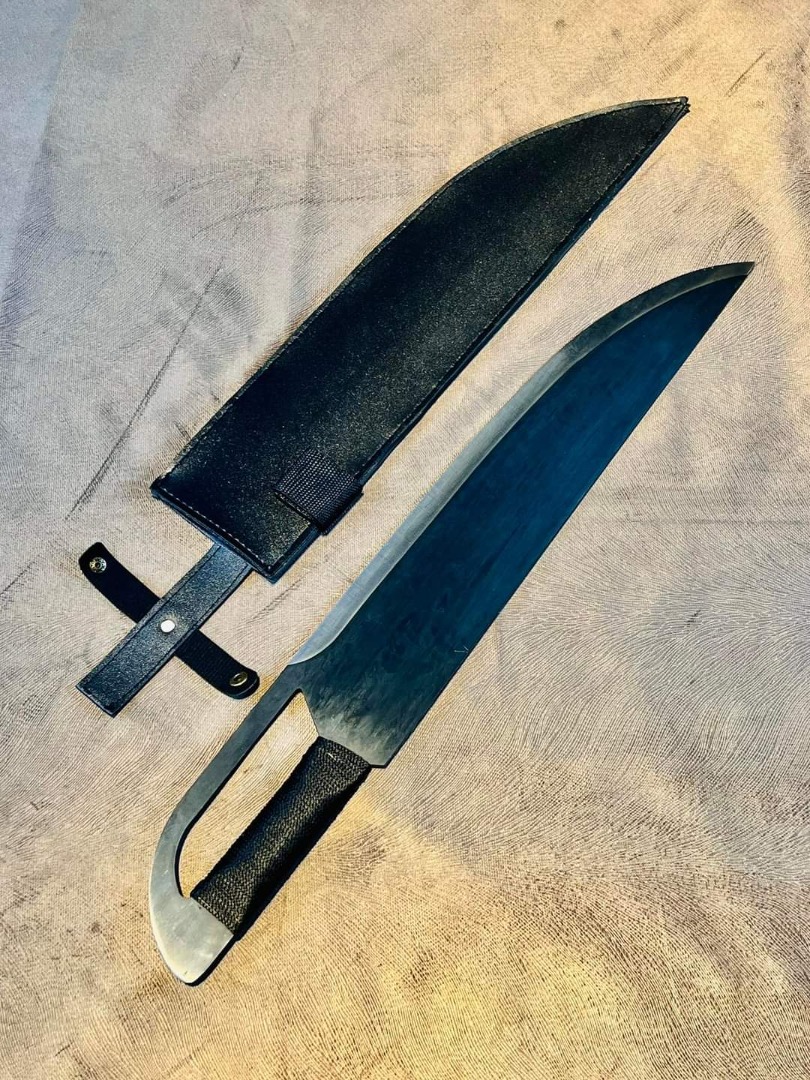 Bleach Ichigo Reforged Zangetsu Short, 1045 Carbon Steel, Blunted ...