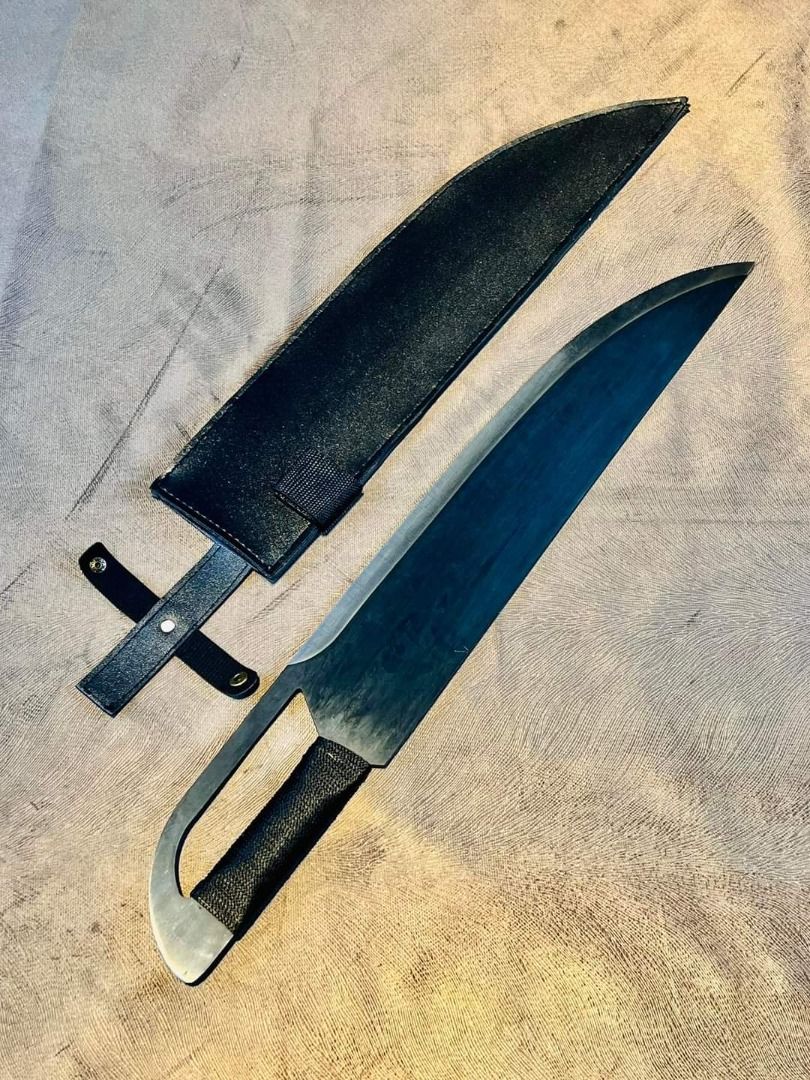 Bleach Ichigo Reforged Zangetsu Short, 1045 Carbon Steel, Blunted ...