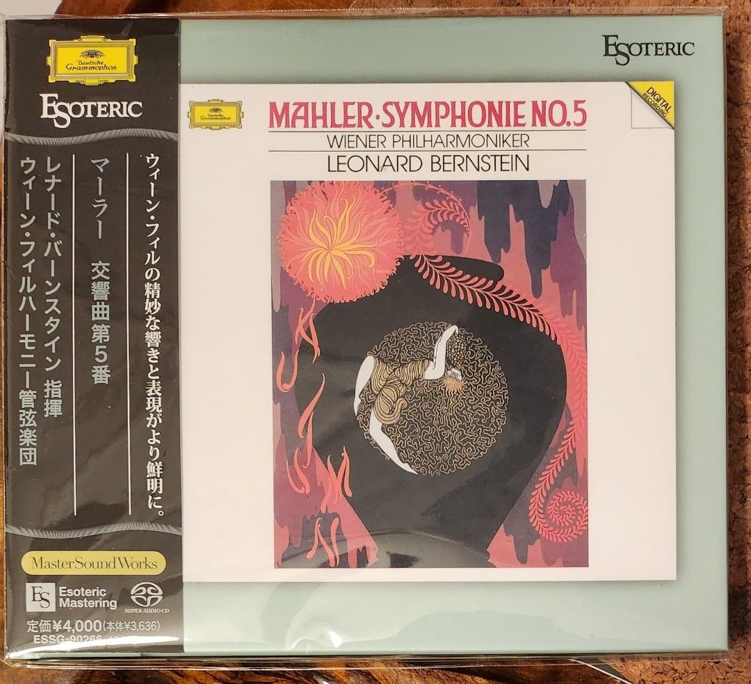 BN Sealed SACD Bernstein VPO Mahler Symphony No.5, Hobbies & Toys, Music & Media, CDs & DVDs on ...