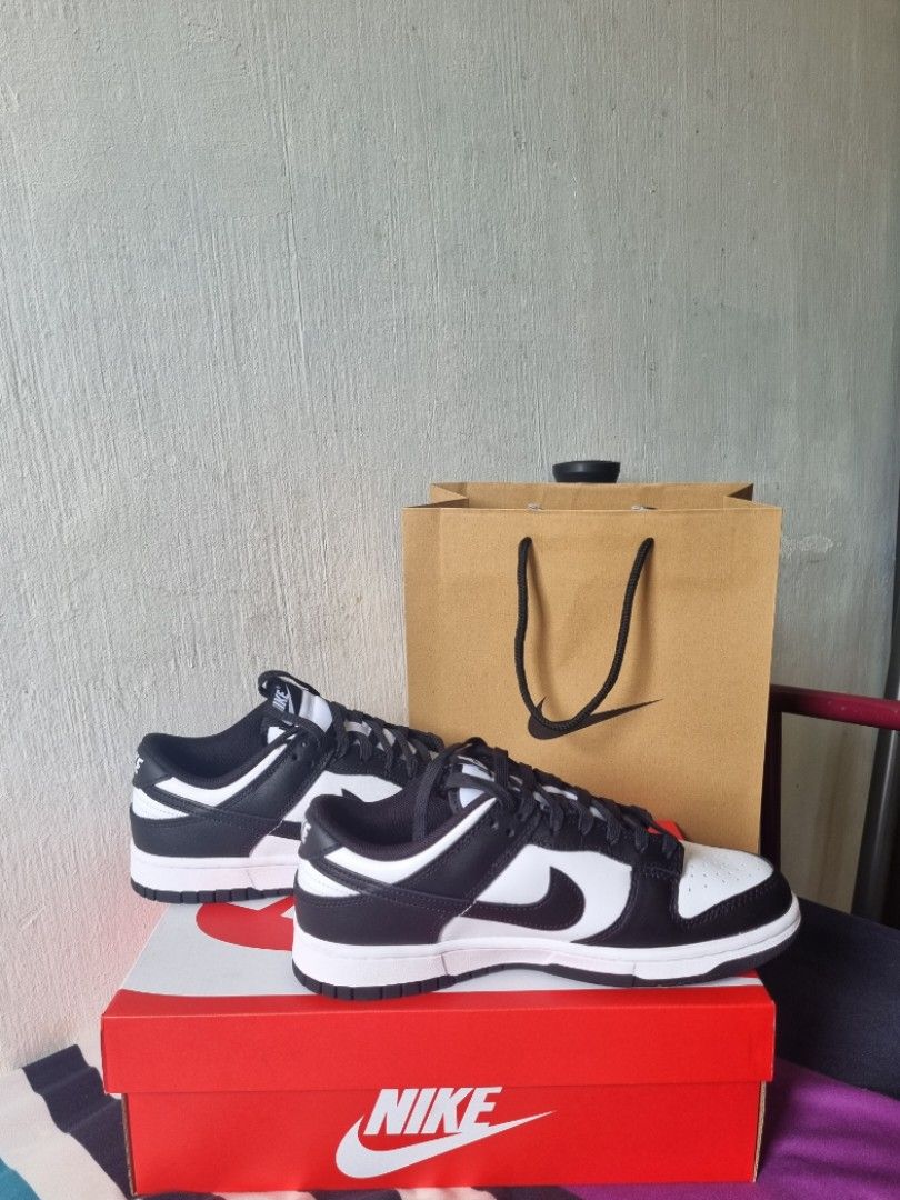 Bnib Panda Dunks Mens Fashion Footwear Sneakers On Carousell