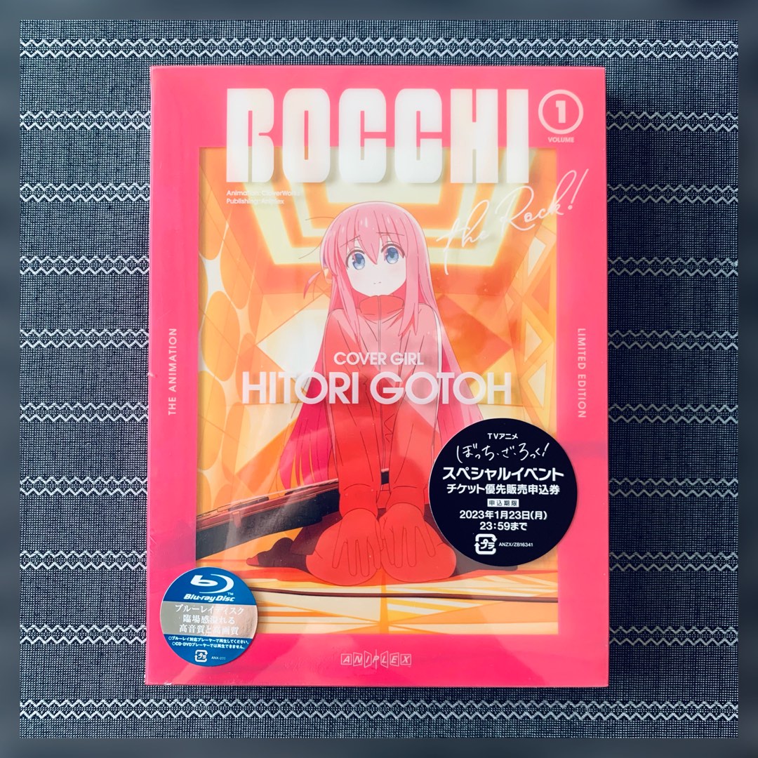 Bocchi The Rock! The Animation Volume 1 [Limited Edition] Blu-ray, Hobbies & Toys, Music & Media ...
