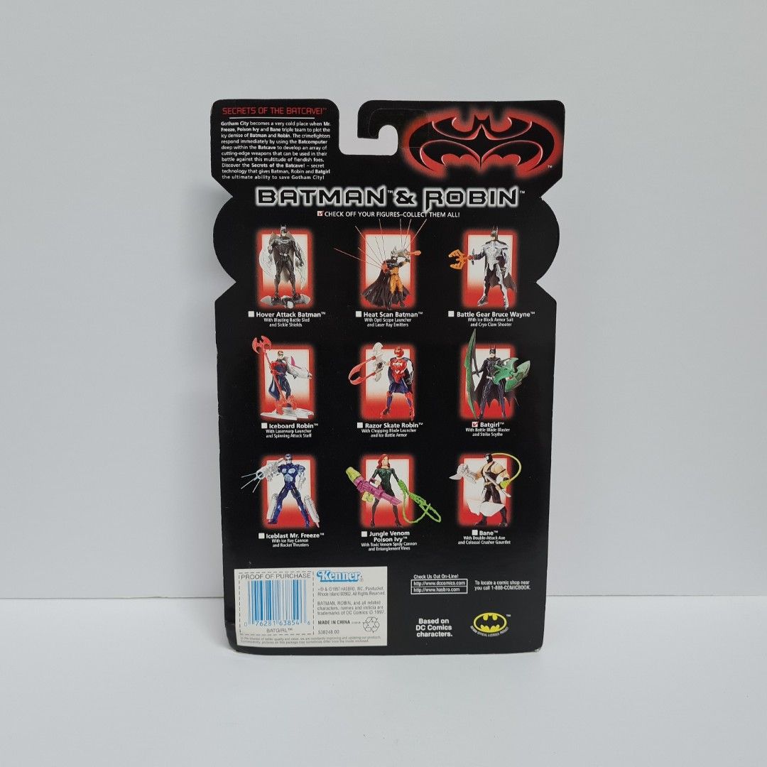 [Brand New] Kenner 1997 Batman & Robin - Batgirl Battle Blade Blaster ...