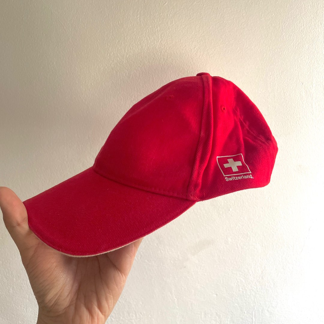 Brand New Switzerland red cap on Carousell