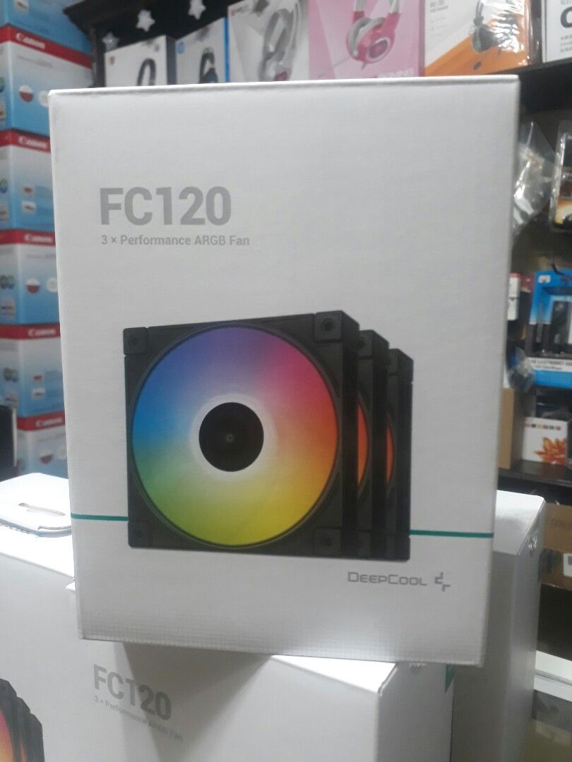 Brandnew DeepCool FC120 White 3x ARGB, Computers & Tech, Parts ...