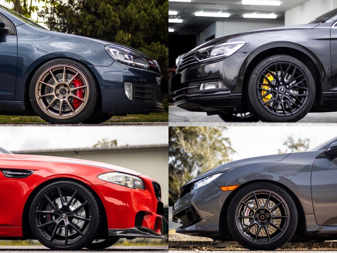 BREMBO BBK 18Z GT6 CTS-V 20Z Six Pot Brake Kit : Honda Vezel Civic / VW ...