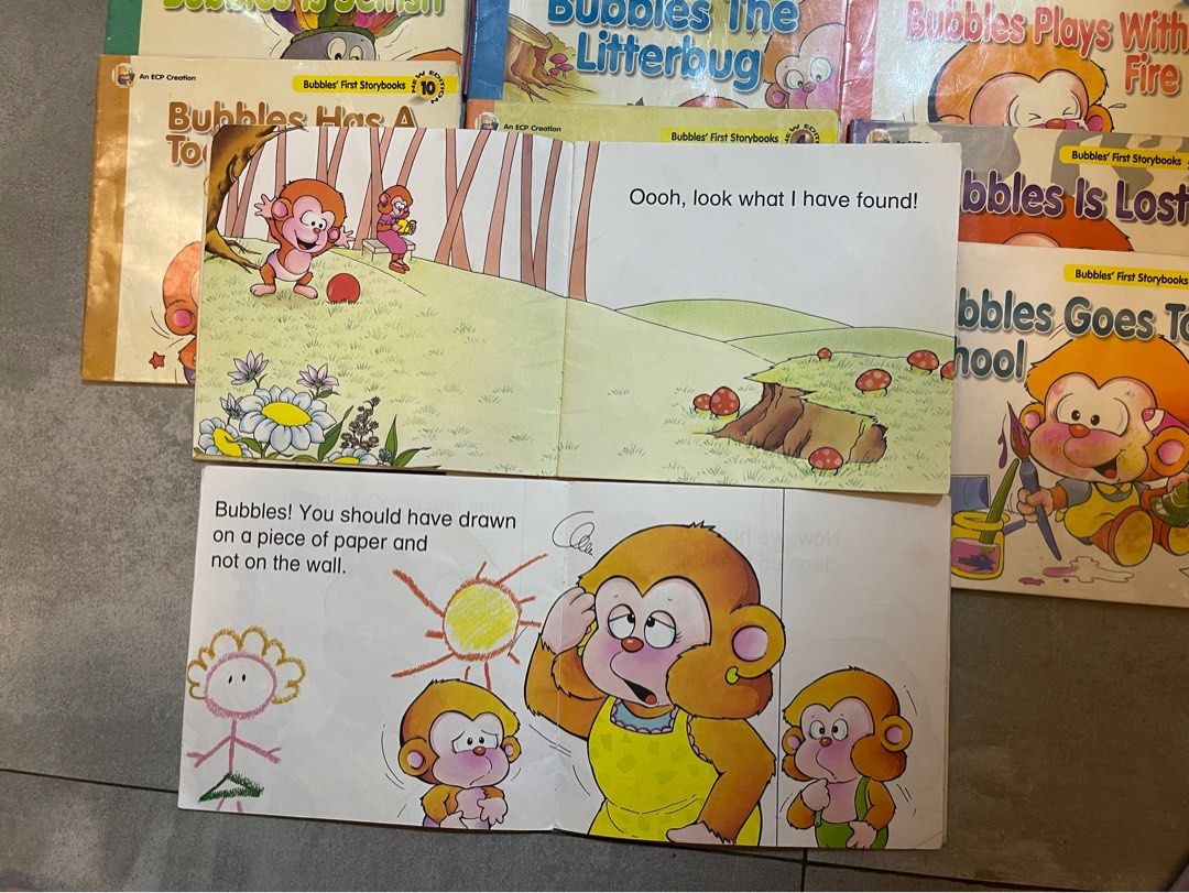 Bubbles reading series; Grow up reading with Pepper, Hobbies & Toys ...